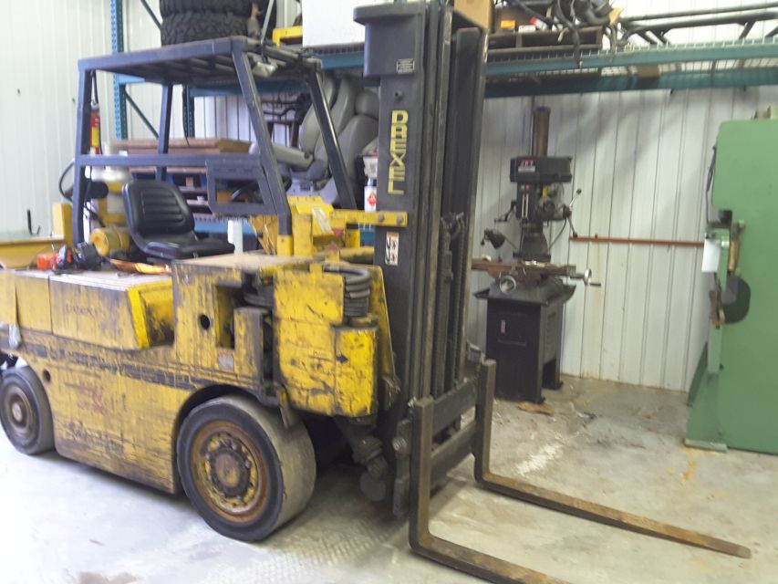 Drexel model R40SL LP gas forklift 4000 lb