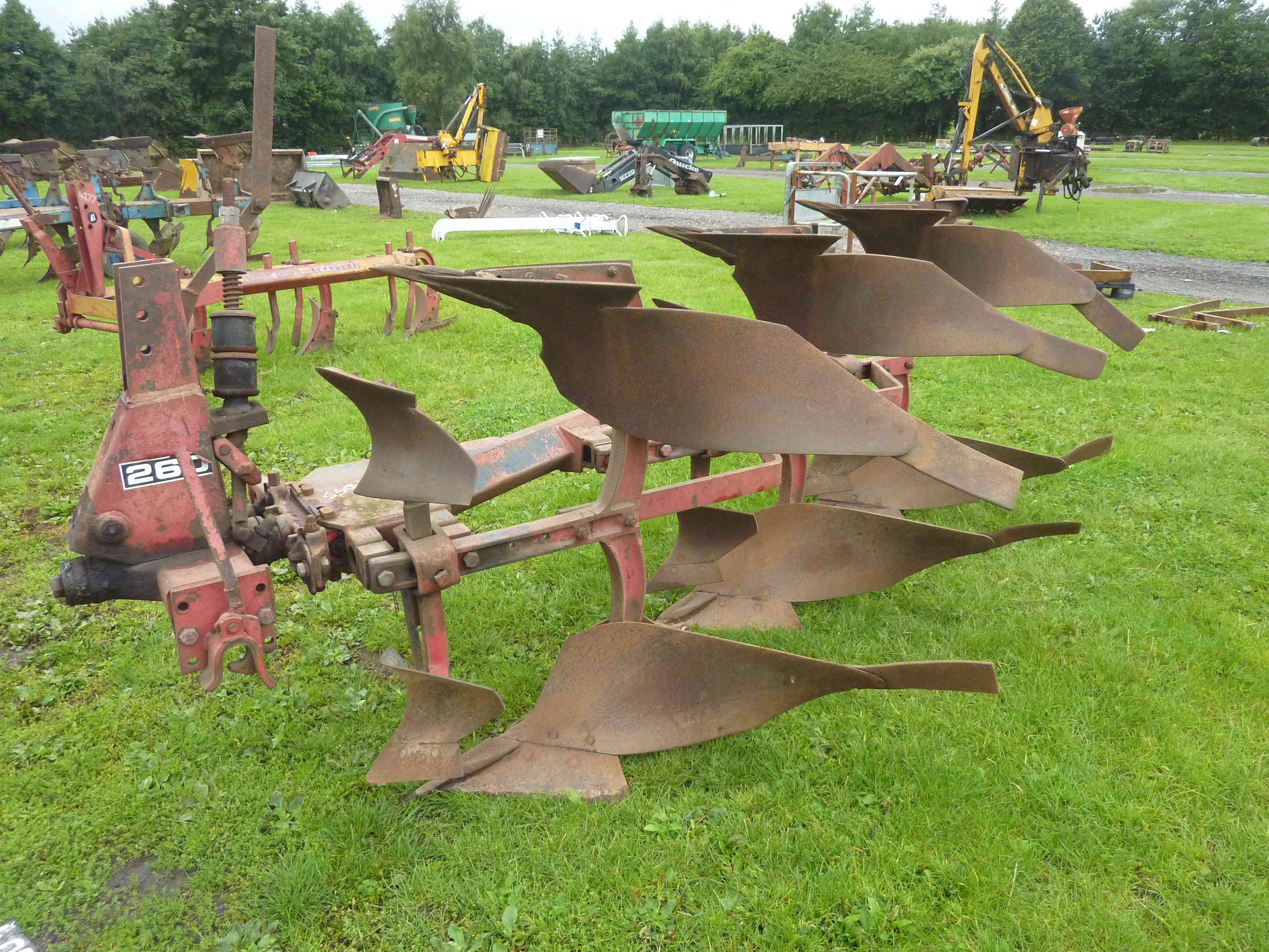 Massey Ferguson 260 reversible plough