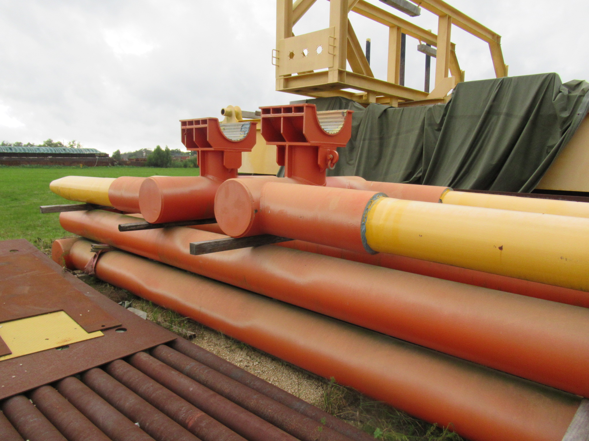 LOT CONSISTING OF: complete riser guard, including upper & lower ...