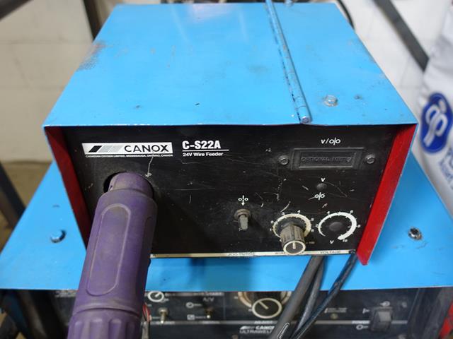 CANOX, ULTRAWELD 302, 3OOAMP, MIG WELDER WITH POWERFEED, S/N KH567462 ...