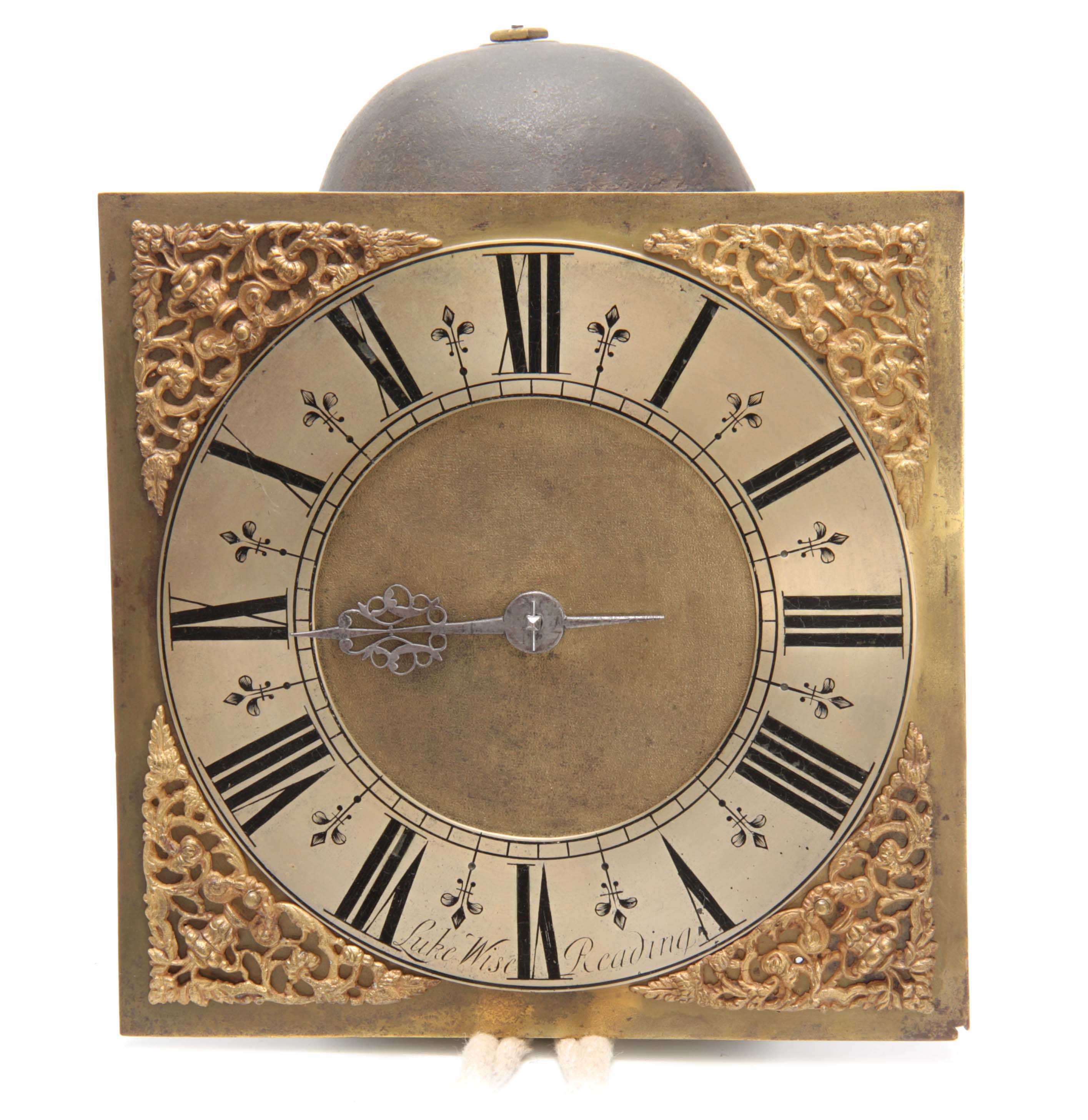 LUKE WISE, READING AN EARLY 18th CENTURY 30-HOUR LONGCASE CLOCK ...