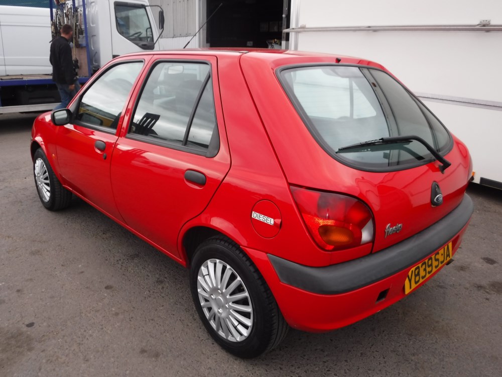 Y reg FORD FIESTA ENCORE TD, 1ST REG 05/01, TEST 06/16, 37616M, V5 HERE ...