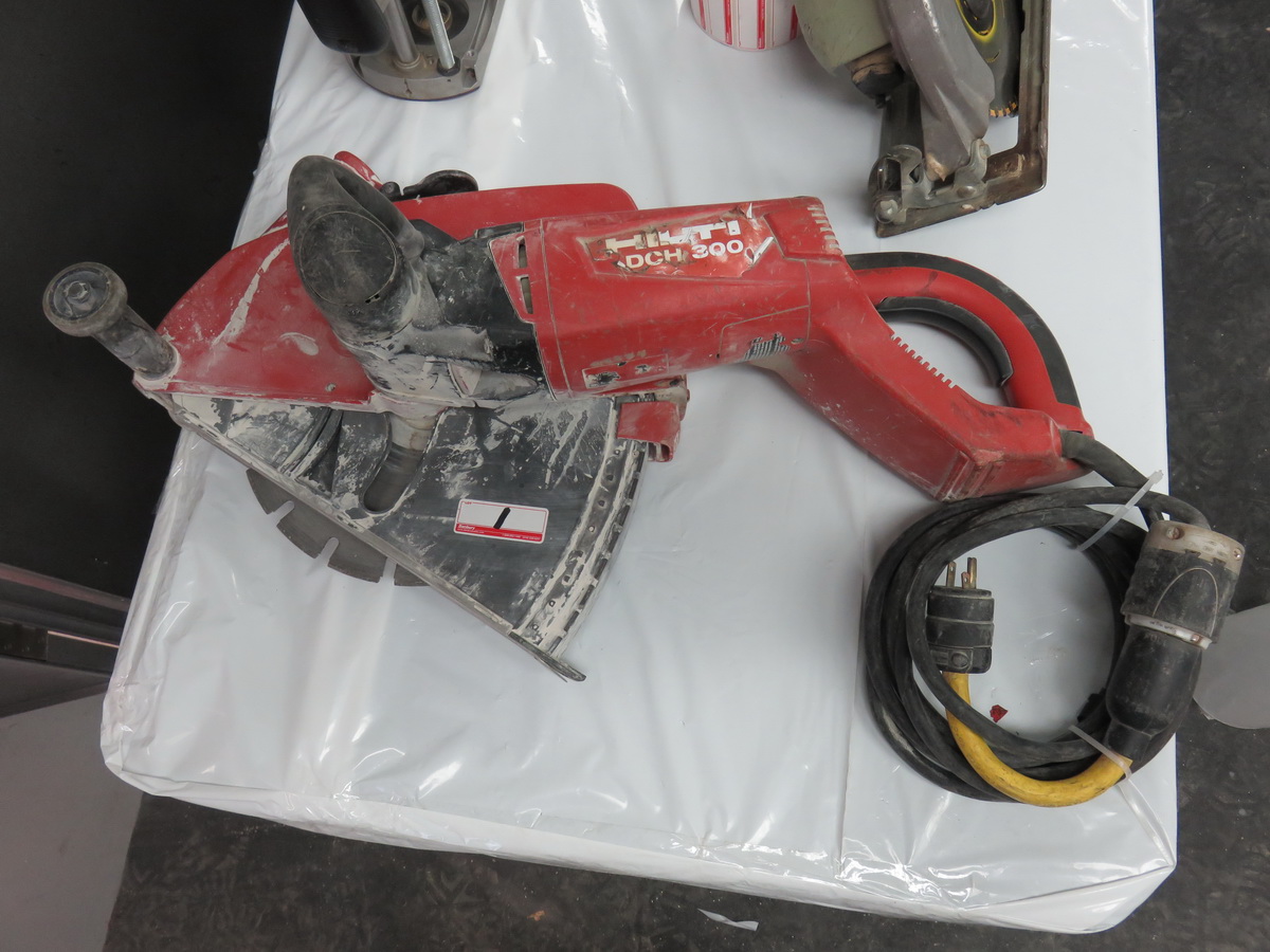 HILTI MOD DCH 300 ELECTRIC CONCRETE SAW