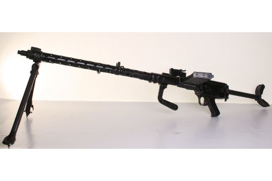 Pre WW2 German MG13 Light Machine Gun, 7.92mm calibre / chamber with 20 ...