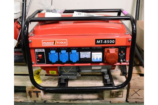 Munich Tools MT-8500 Petrol Generator.