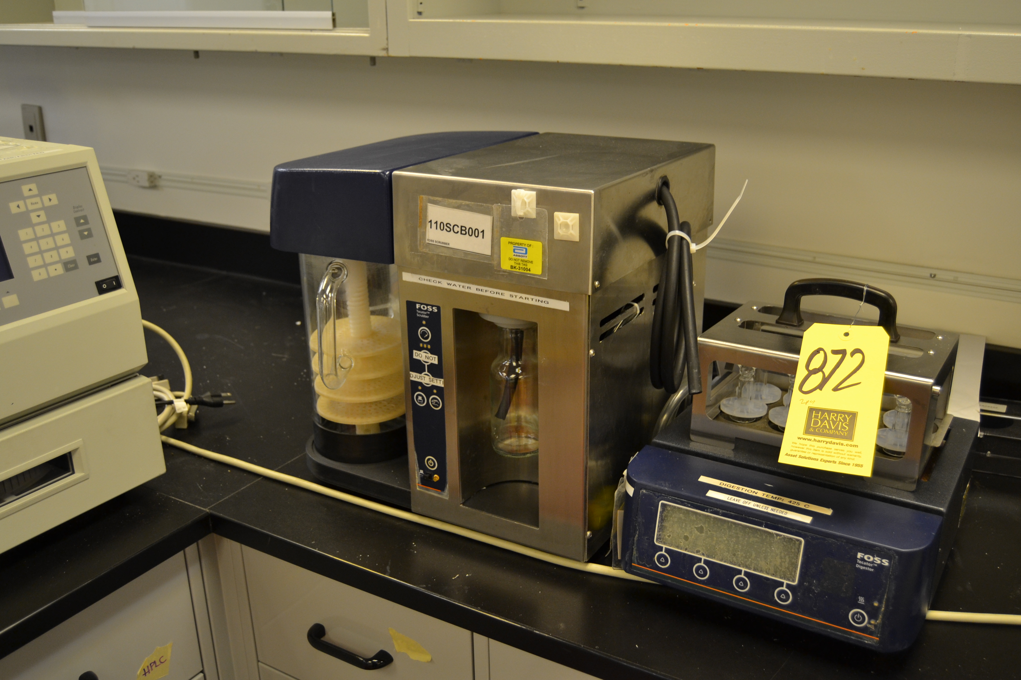 Foss Tecator Scrubber and Tecator Digester