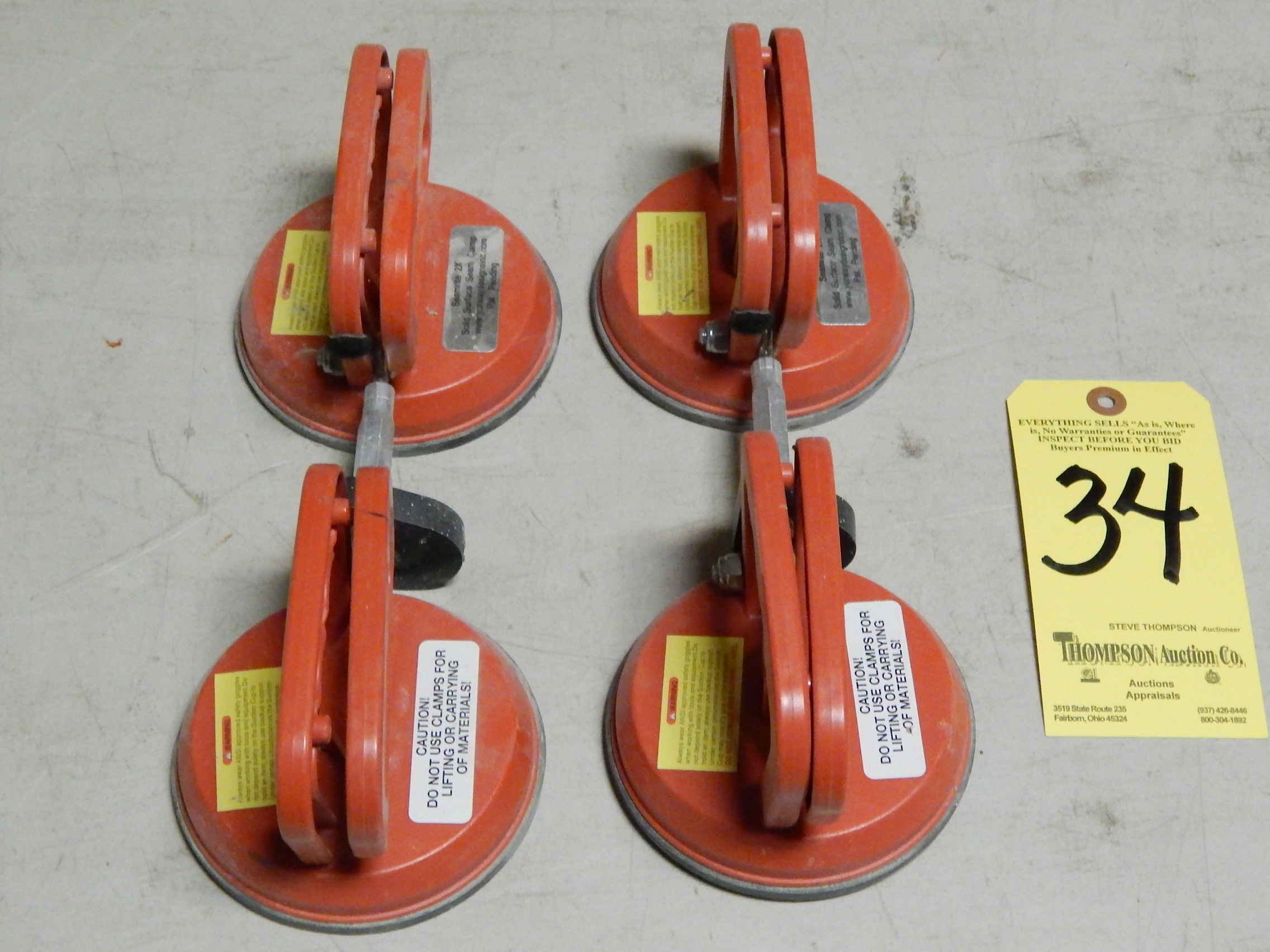 (2) Seamrite Model 2x Solid Surface Seam Clamps