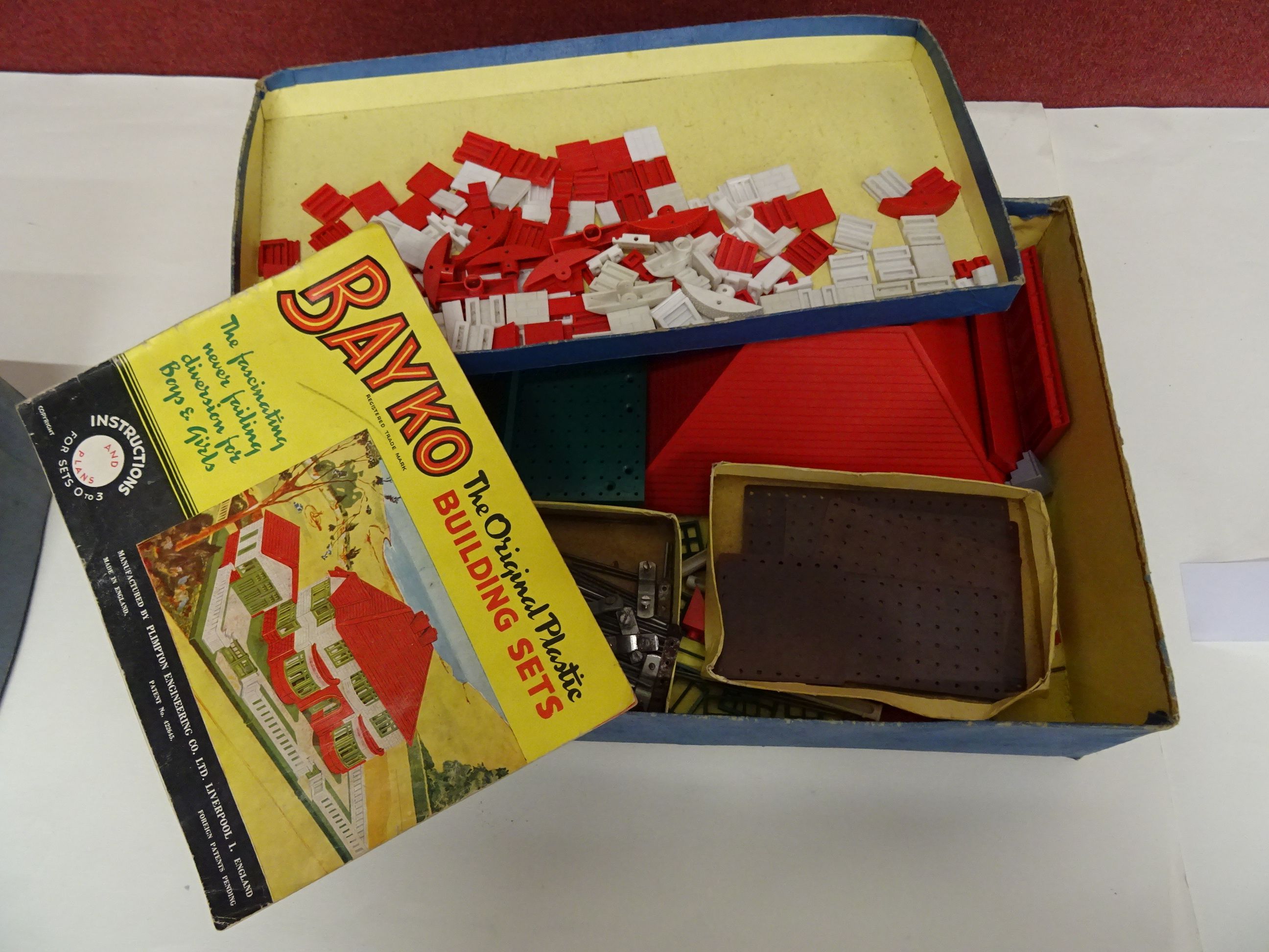 Two boxed Bayko Building Sets to include Building Set 3 and Converting ...