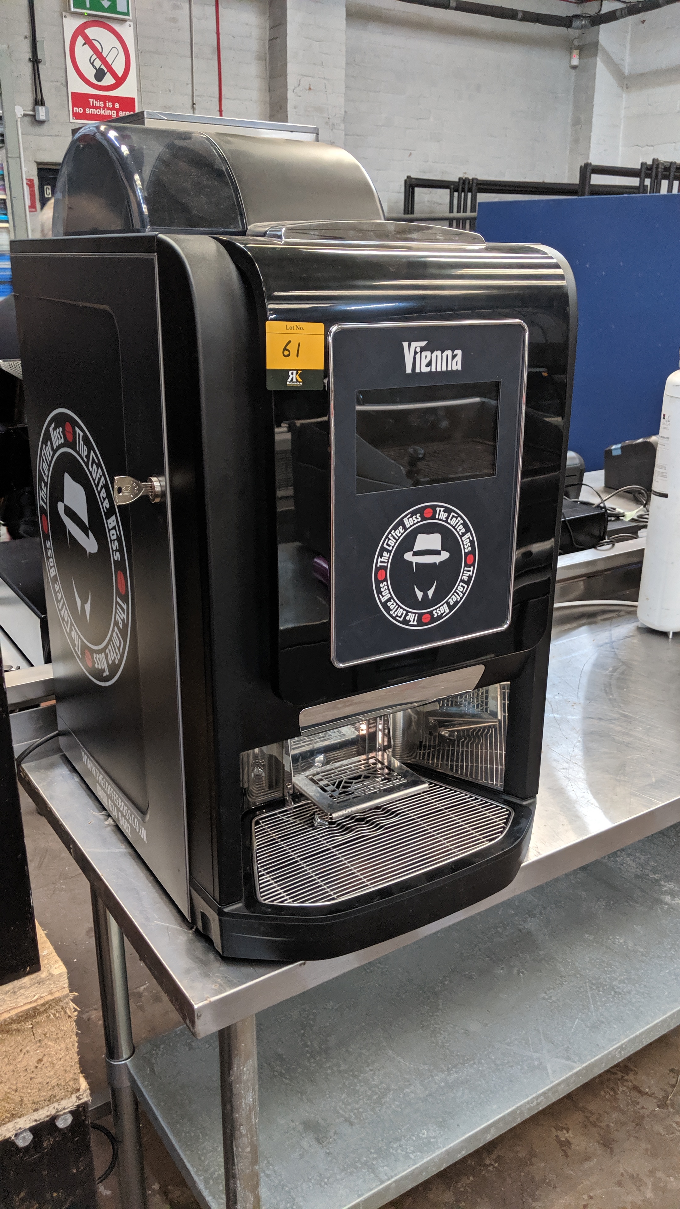 Evoca Spa Krea Touch Vienna commercial bean to cup coffee machine ...