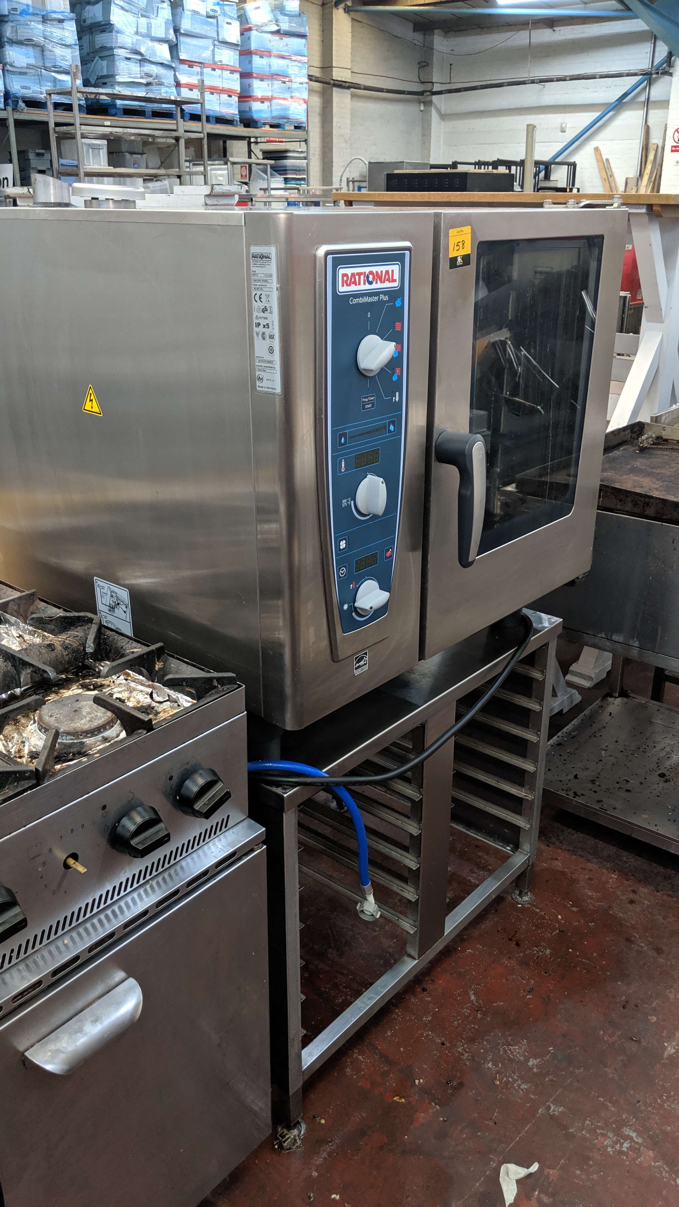 Rational CombiMaster Plus oven on dedicated stand - 6-grid, 2017, CMP61 ...