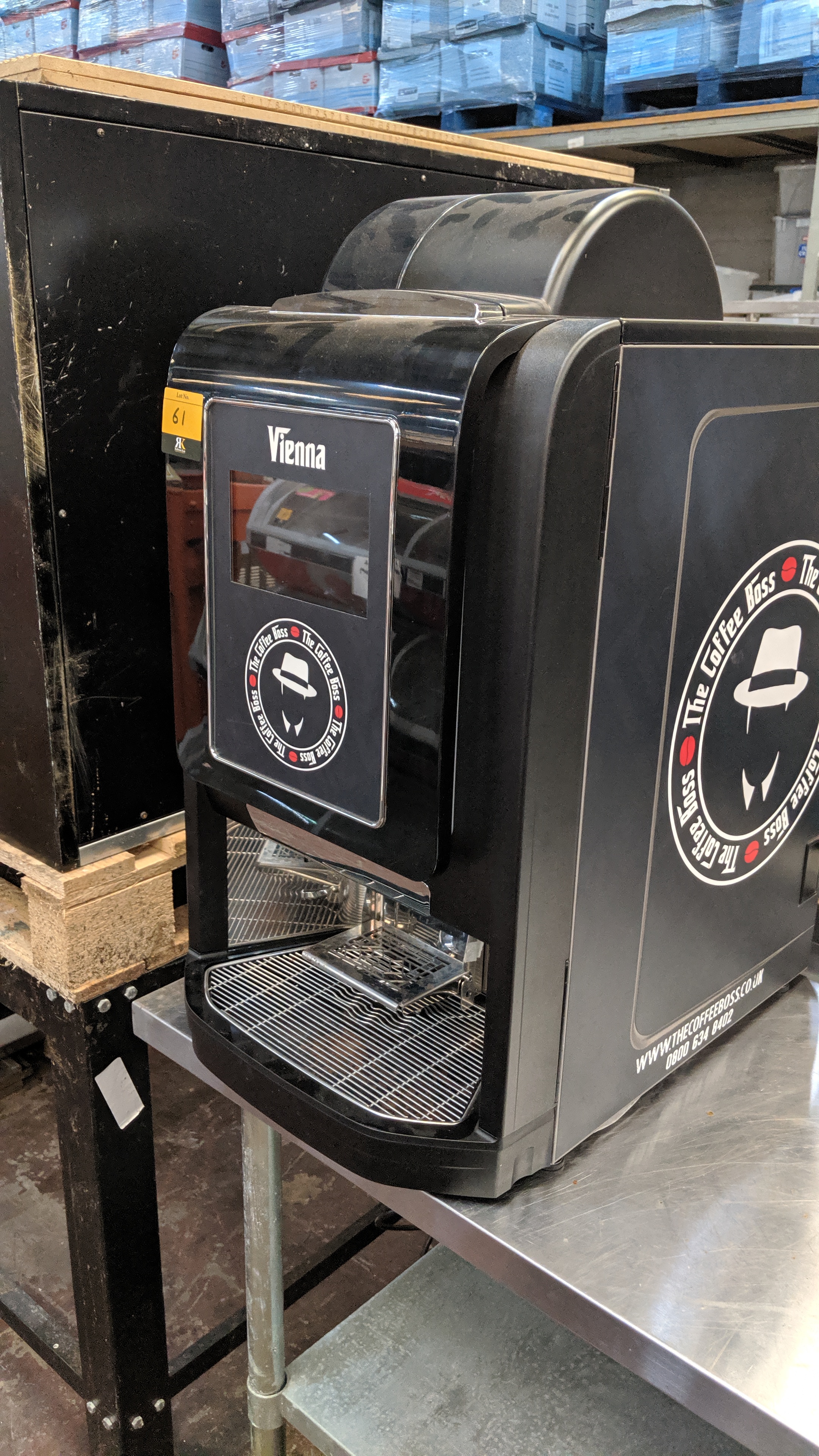 Evoca Spa Krea Touch Vienna commercial bean to cup coffee machine ...