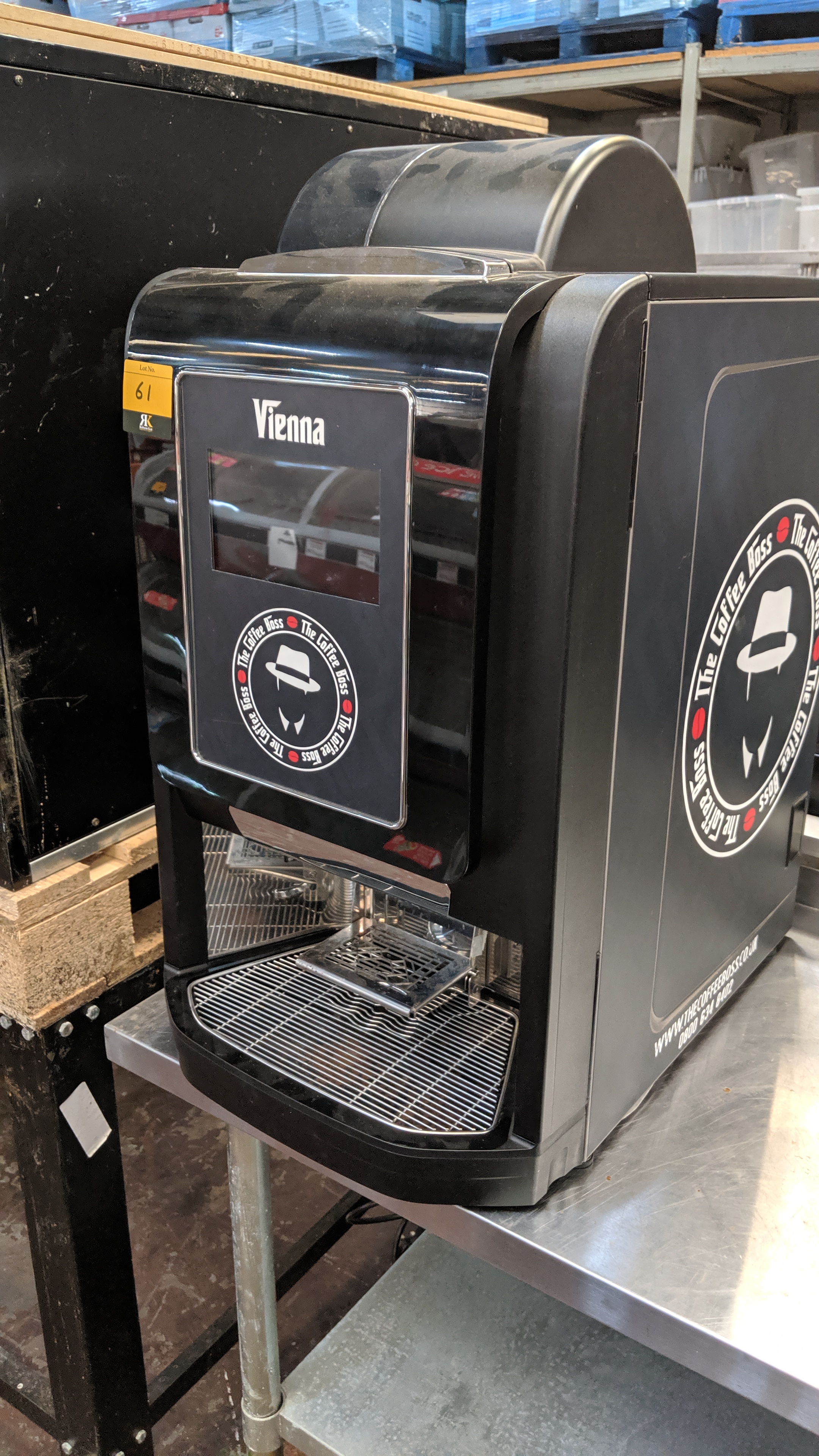 Evoca Spa Krea Touch Vienna commercial bean to cup coffee machine ...