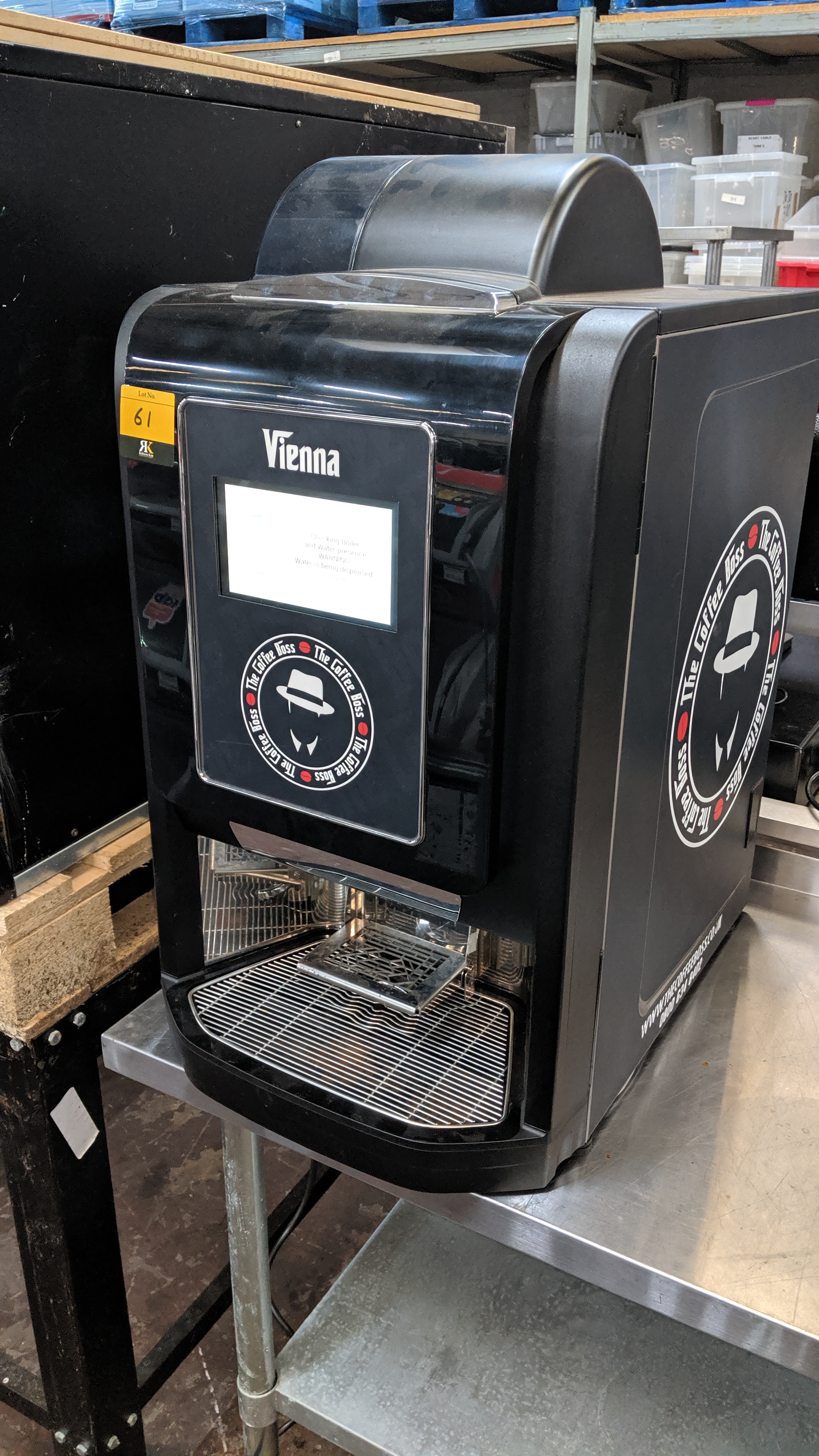 Evoca Spa Krea Touch Vienna commercial bean to cup coffee machine ...