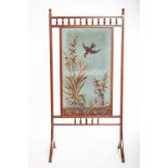 A FINE IRISH WILLIAM IV PERIOD MAHOGANY SERVING TABLE, the arched back ...