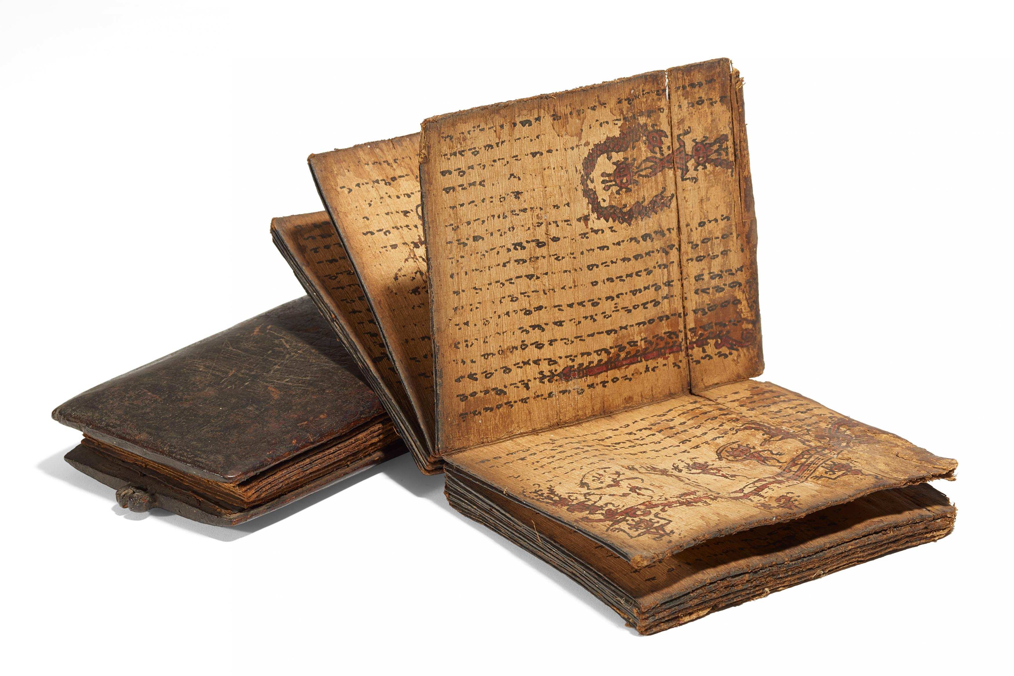 TWO PUSTAHA BOOKS. Indonesien, Sumatra, Batak. 19th/beginning 20th c ...