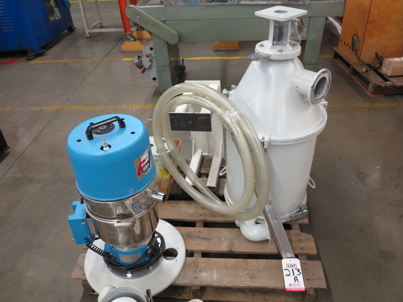 2015 SHINI SHD STANDARD HOPPER DRYER, USED, MODEL SHD-75T, S/N 2HD1500113