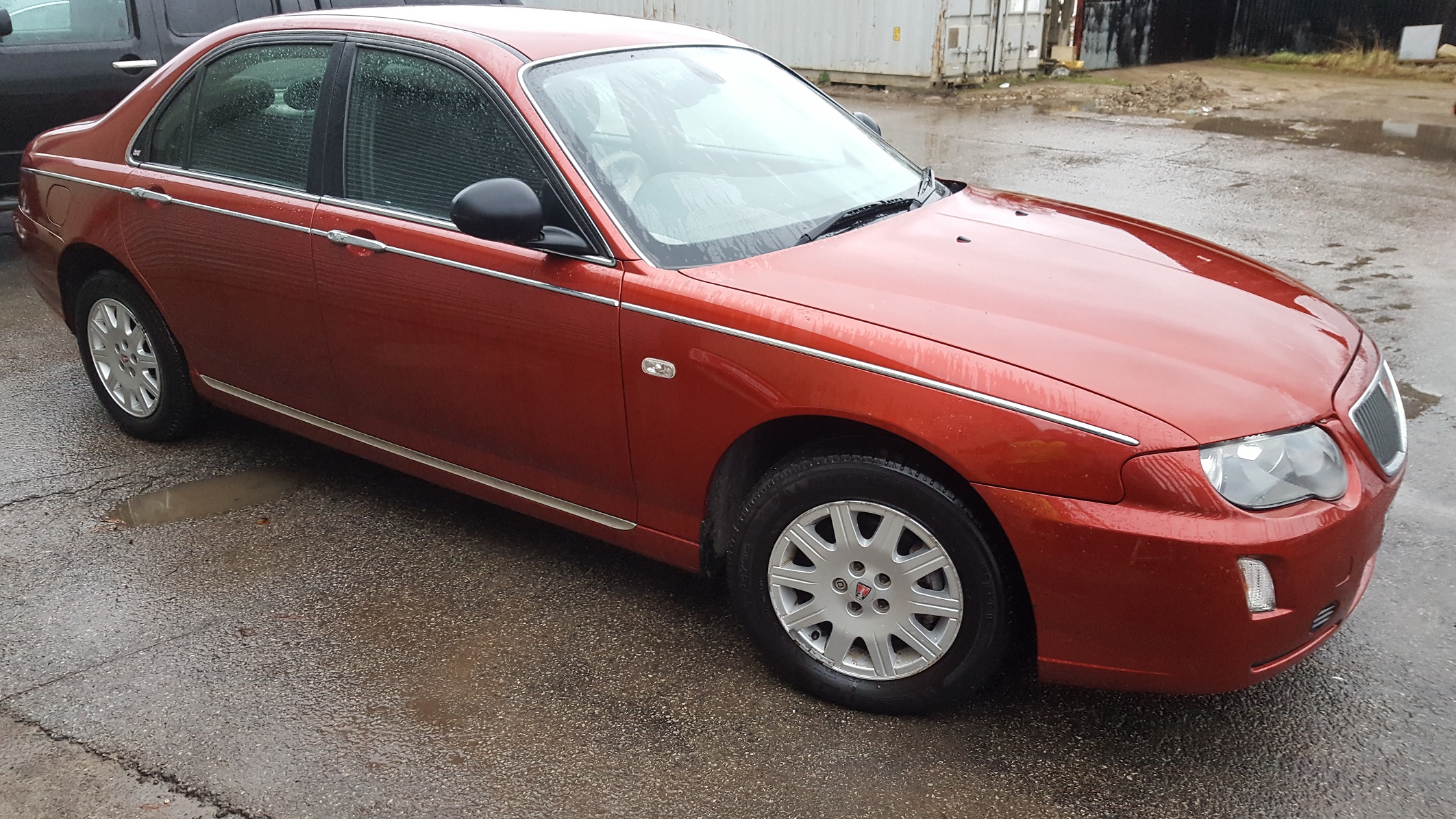 MC - 2004/54 REG ROVER 75 CLASSIC RED PETROL 4 DOOR SALOON, SHOWING 1 ...