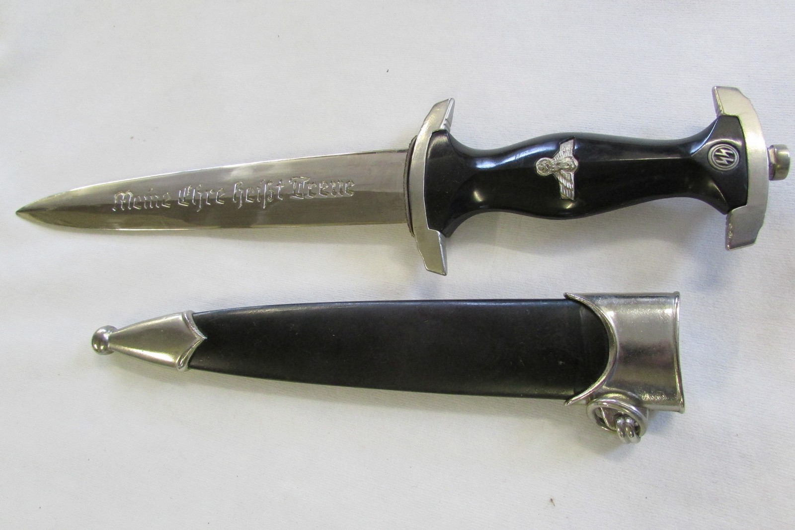 WWII German SA dagger RZM, m7/14 inscribed in German.