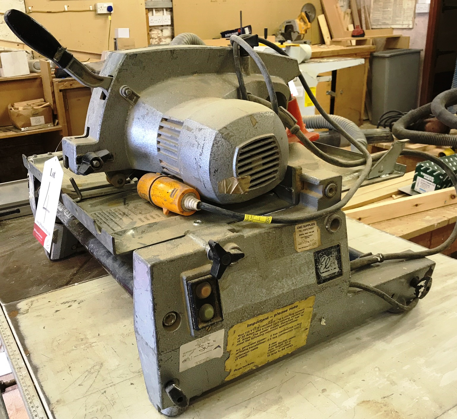 Elu Flip Over/Table SawModel: TGS 171Serial No: 0007This lot is ...