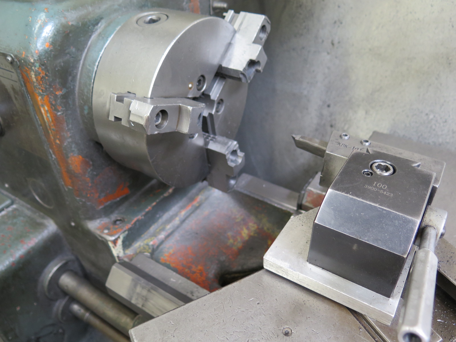 Takisawa MAX-800 Deluxe 14â€ x 32â€ Geared Head Lathe s/n 70191H w/ 83 ...