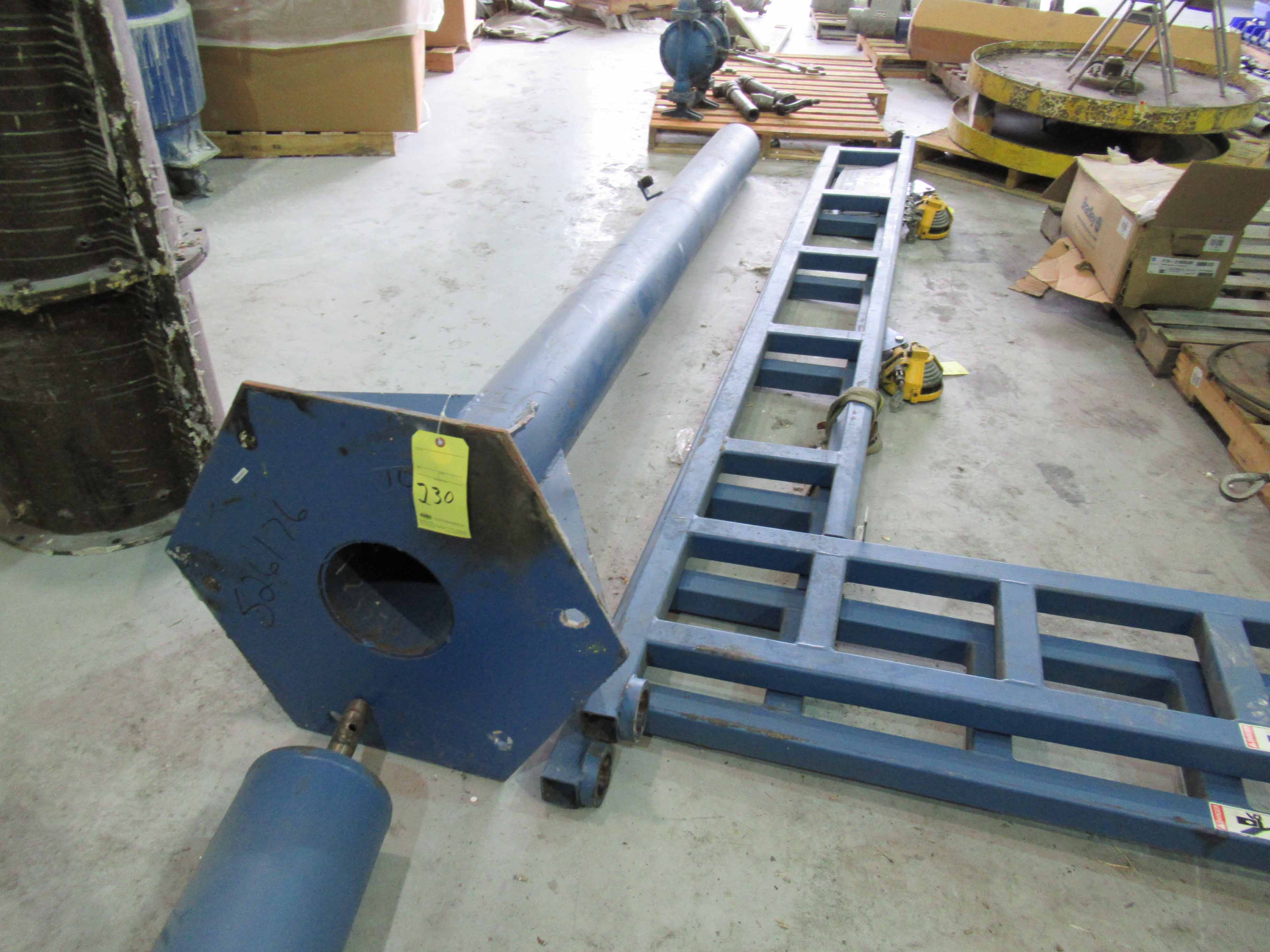 JIB CRANE, GORBEL, FREE STANDING TOOL BALANCER, 250 lb. cap., 10' reach ...