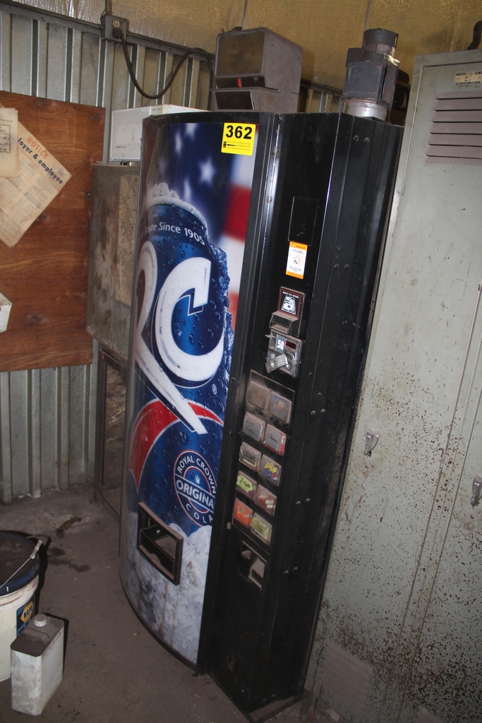 RC COLA VENDING MACHINE 37" X 30" X 72"