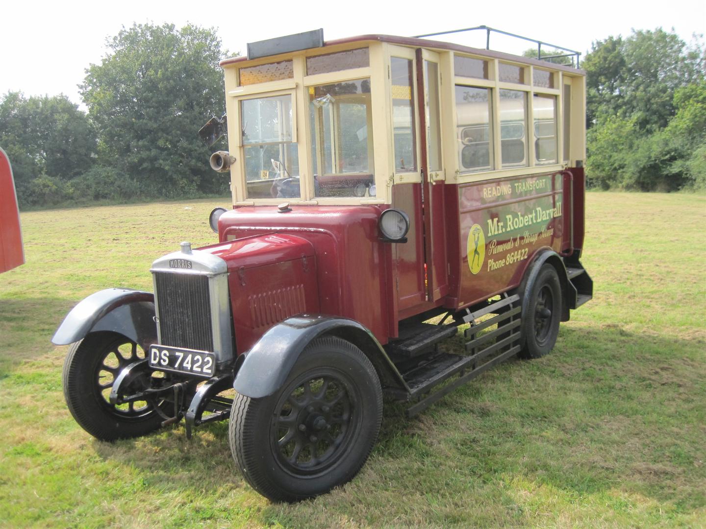 1926 Morris Commercial 1ton Country Bus (10 seat) Reg. No. DS 7422 ...