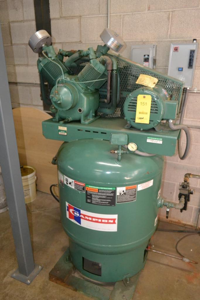 Champion Air Compressor 10 HP Model VR-108, S/N R30 40701