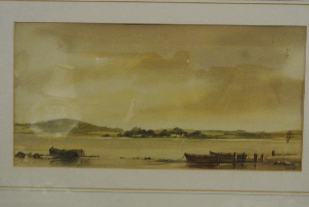 TOM KERR - A framed original watercolour by Irish Artist, Tom Kerr ...