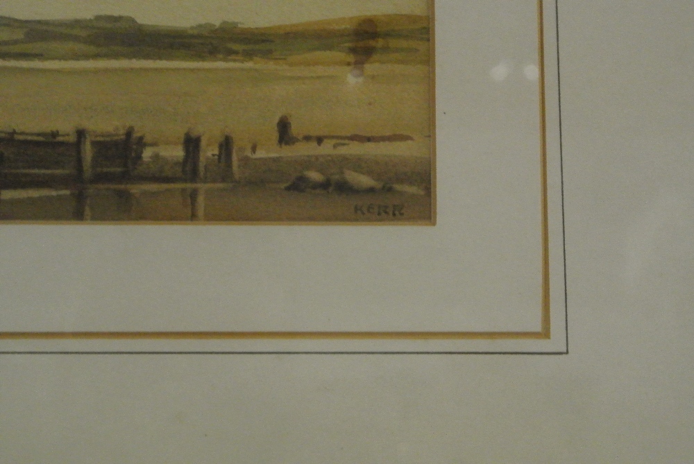 TOM KERR - A framed original watercolour by Irish Artist, Tom Kerr ...