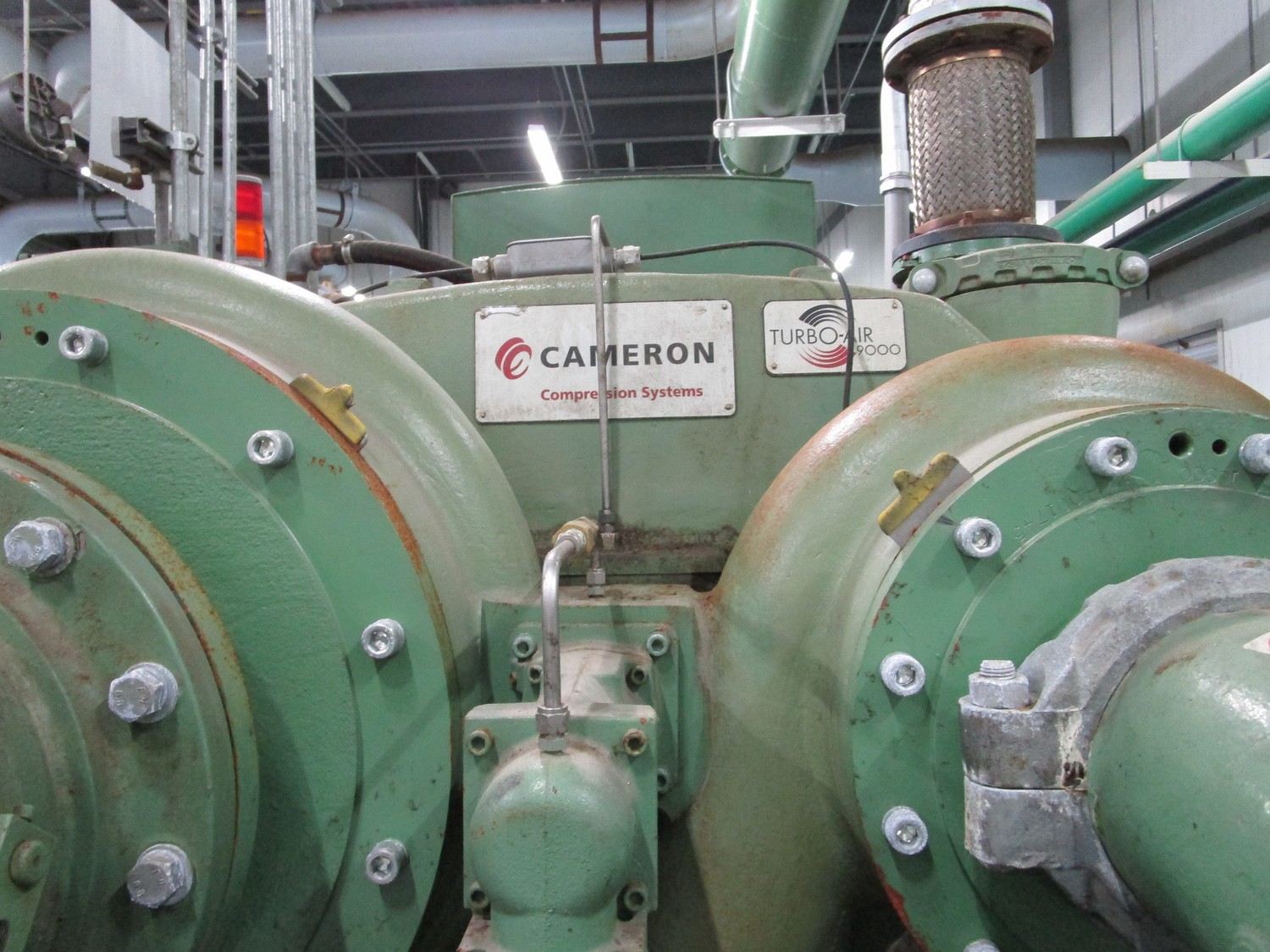 2010 Cameron 1,500 HP Low Pressure Compressor, Turbo-Air 9000 s/n 16900 ...