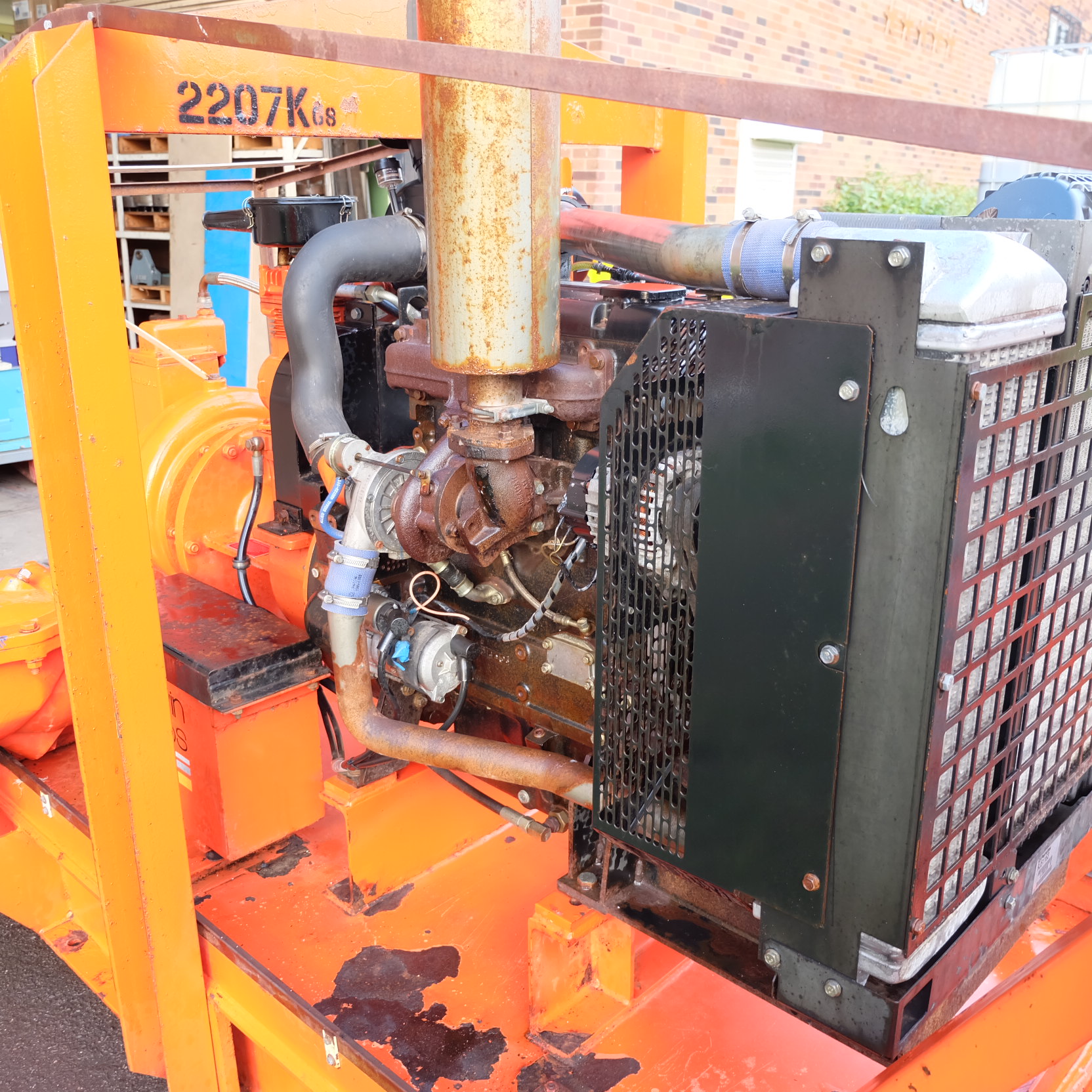 A Godwin Type CD225M Dry Prime 8in Water Pump, Perkins Type 2177/2200 ...