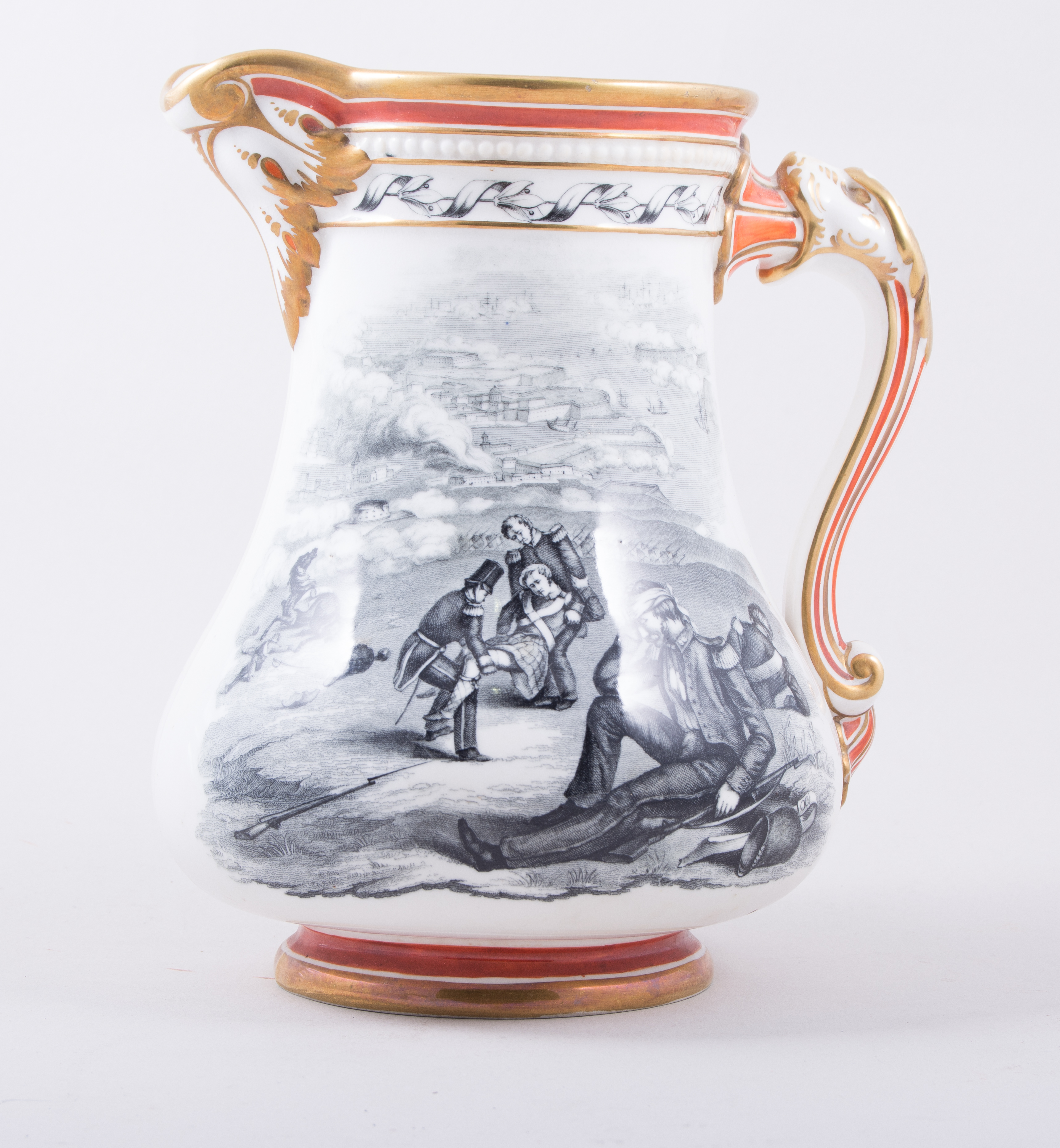 The Royal Patriotic Jug - The Crimean War, Staffordshire porcelain jug ...