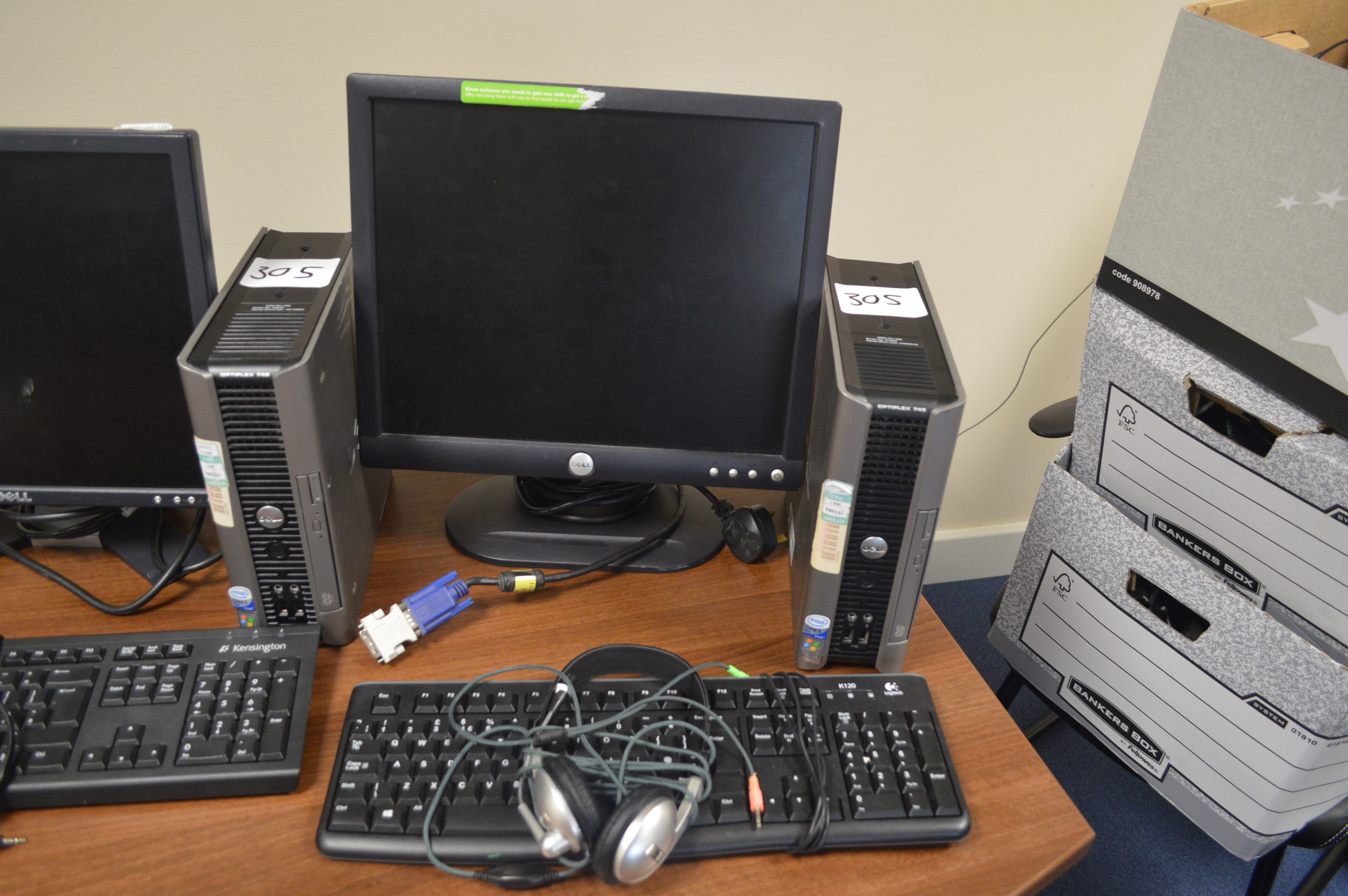 5: Dell Optiplex 745 Intel Core 2 Duo Mini Tower computers with DVD ...