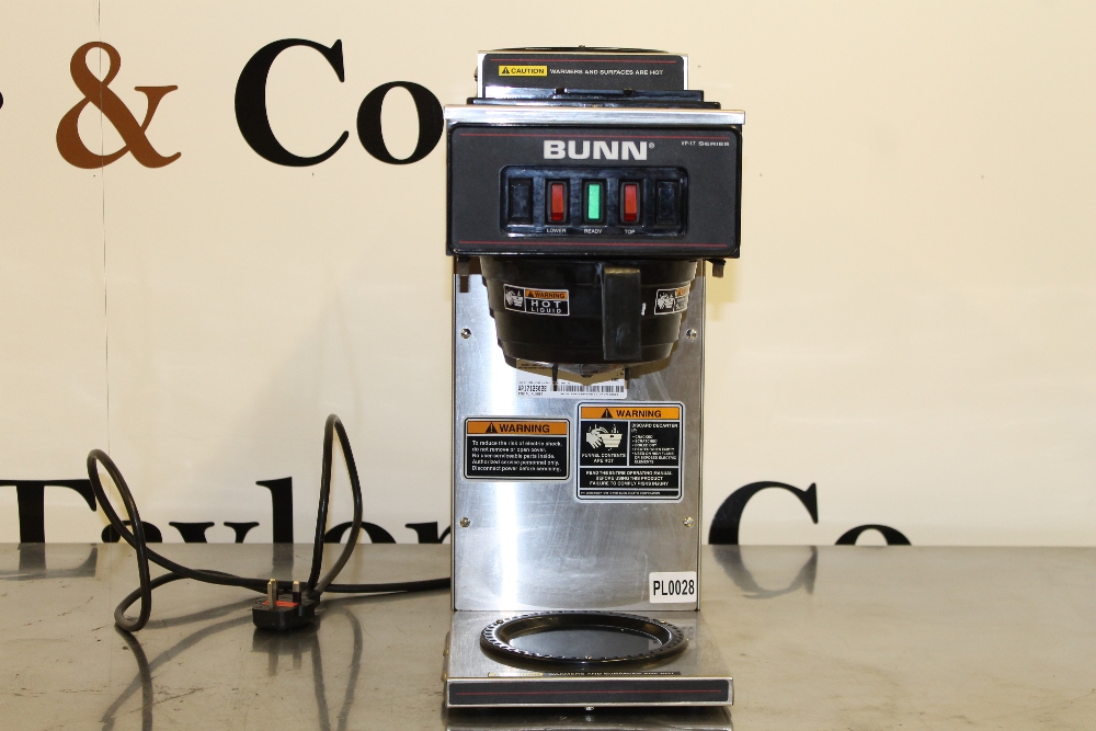 Bunn – as new – Coffee Peculator – Model VP17A – NO JUGS – NO VAT