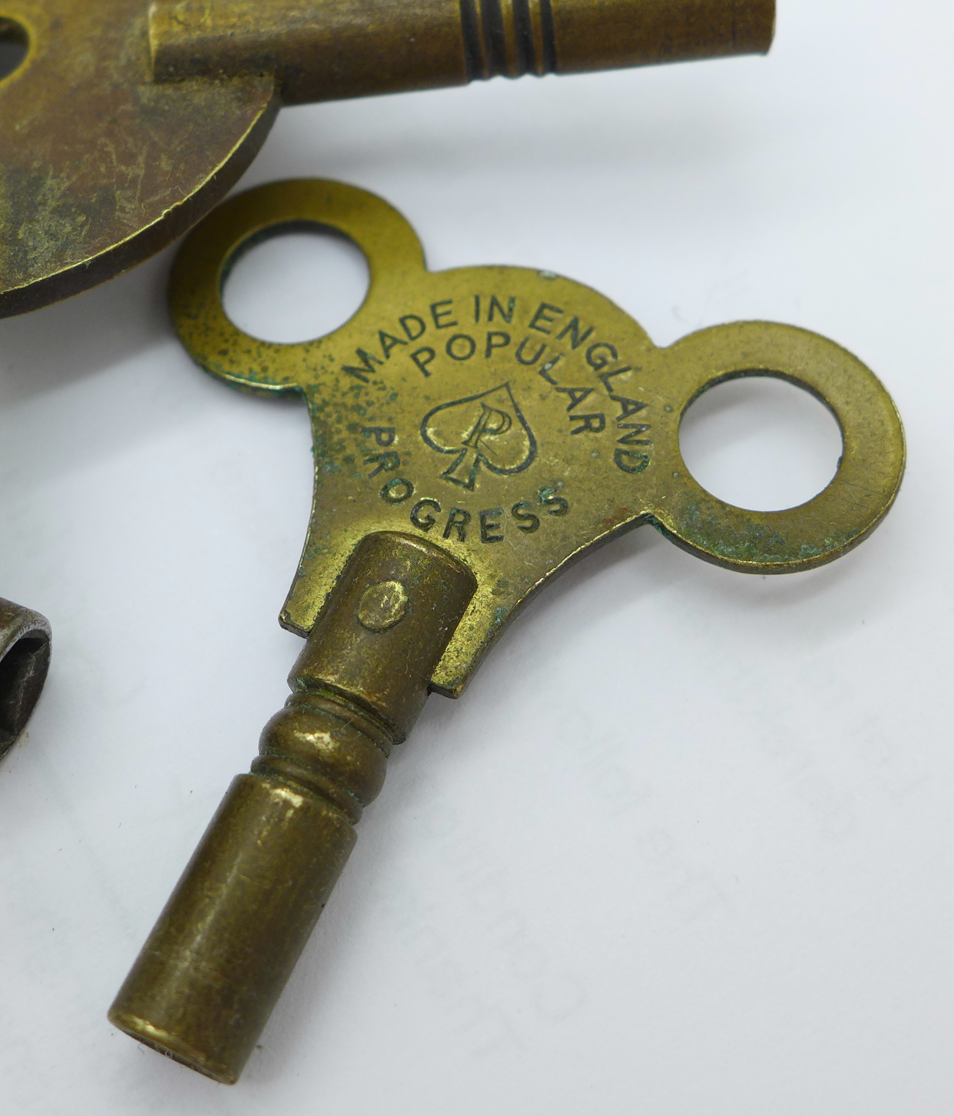 A collection of clock keys