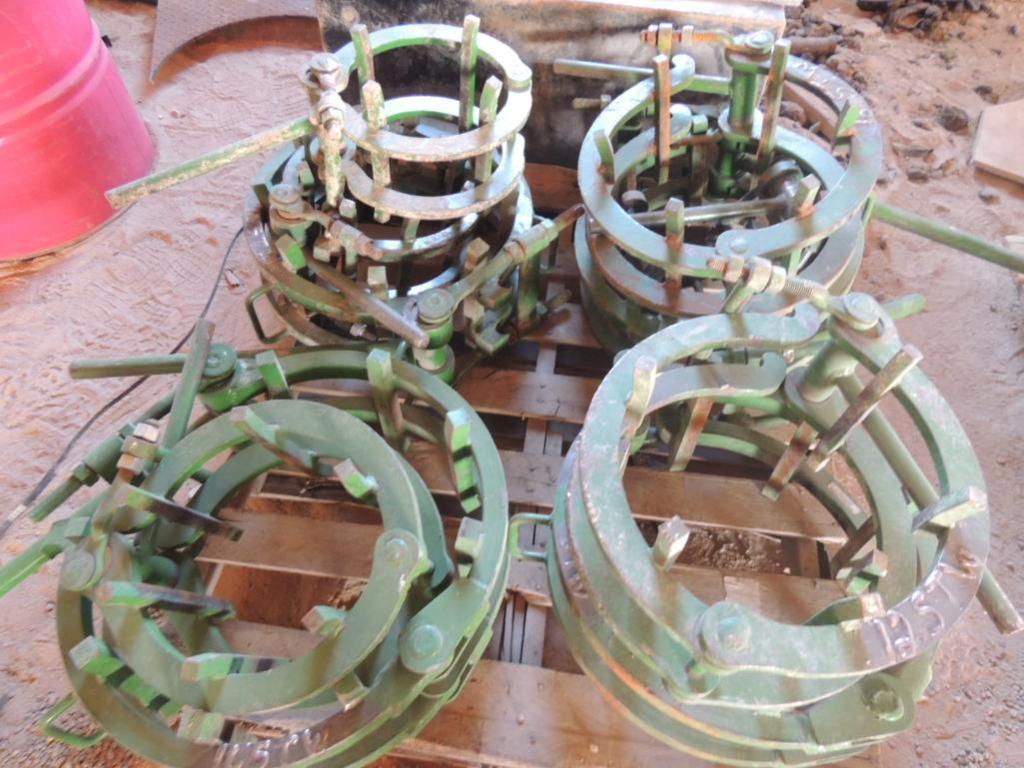 LOT: (16) General Clamp & Tong LLC Pipeline Welding Clamps, 4 in., 6 in ...