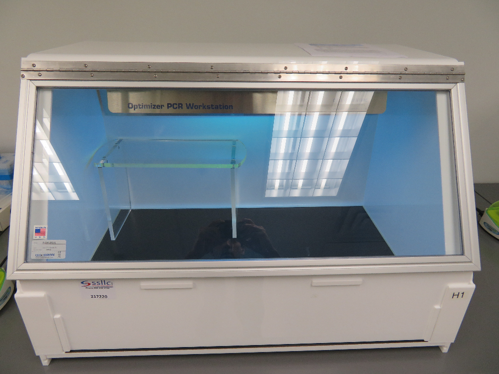 CBS Scientific Optimizer PCR Workstation P-036-202-IL with fluorescent ...