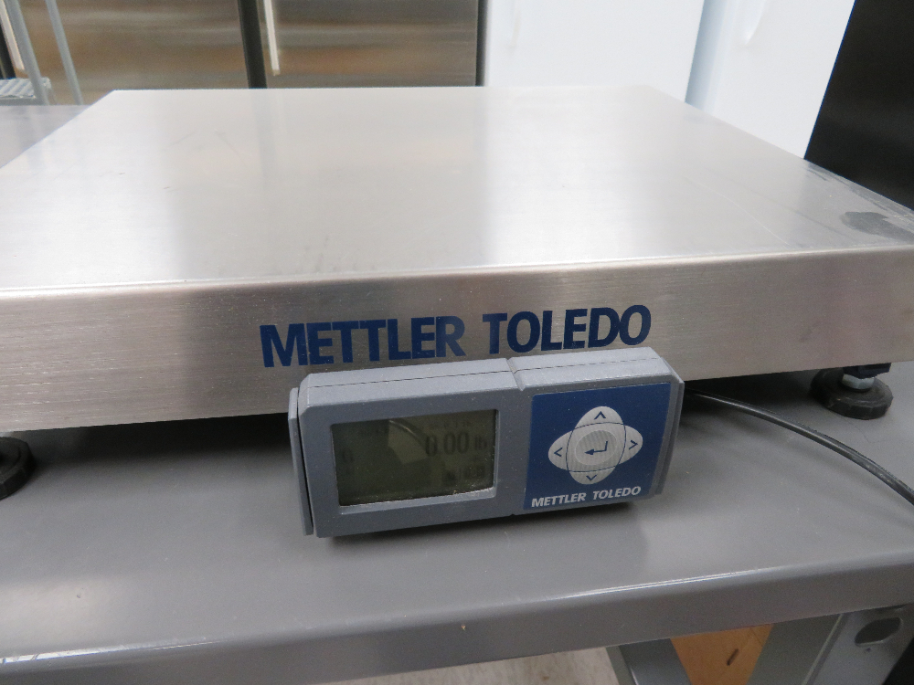 Mettler Toledo Floor Scale Model BC 300lb max SSLLC # 217013