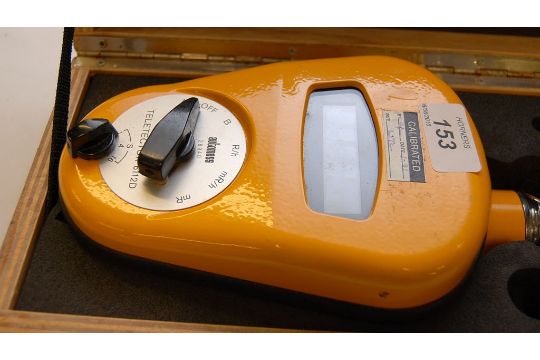 CASED TELETECTOR 6112D GAMMA RADIATION DETECTOR