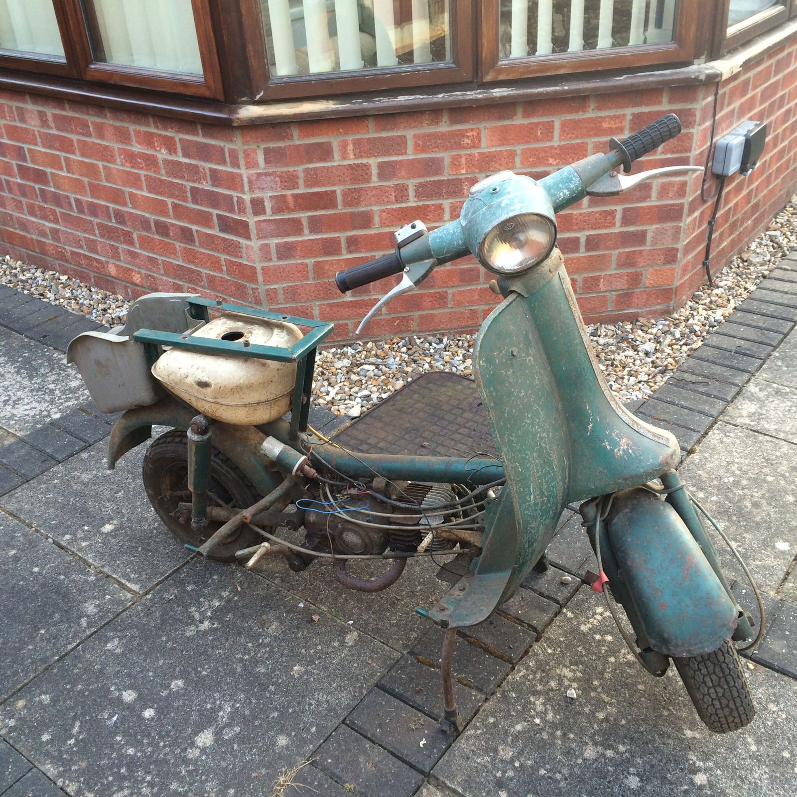Raleigh Roma Scooter (Dismantled) - NO RESEVE Been Stripped Since ...