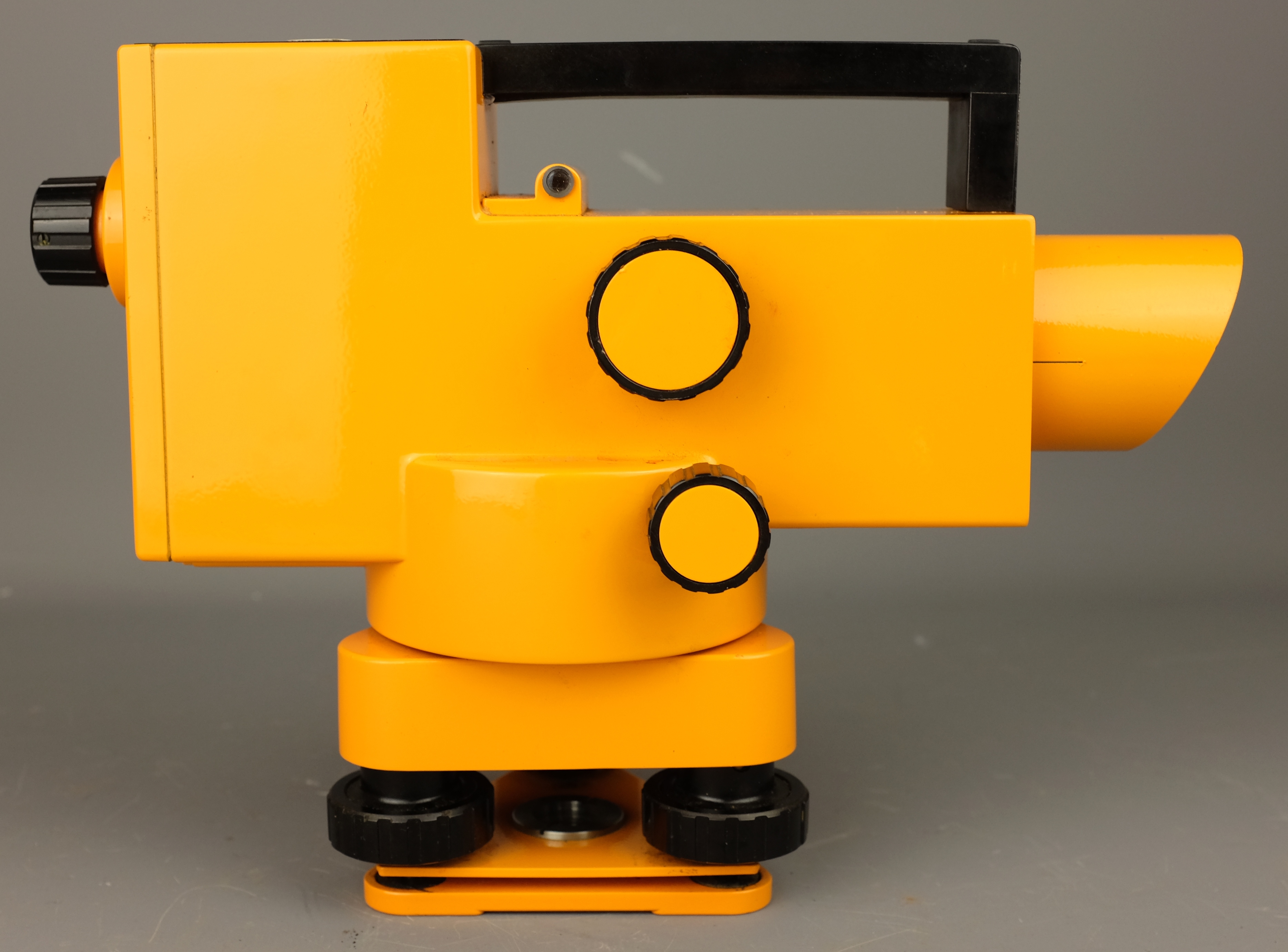 Carl Zeiss Jena Optical Level NI 020A, mustard japanned metal body base ...