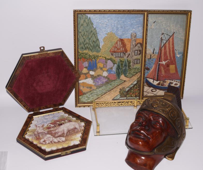 Various collectables, to include a James Peters of Worcester ceramic ...