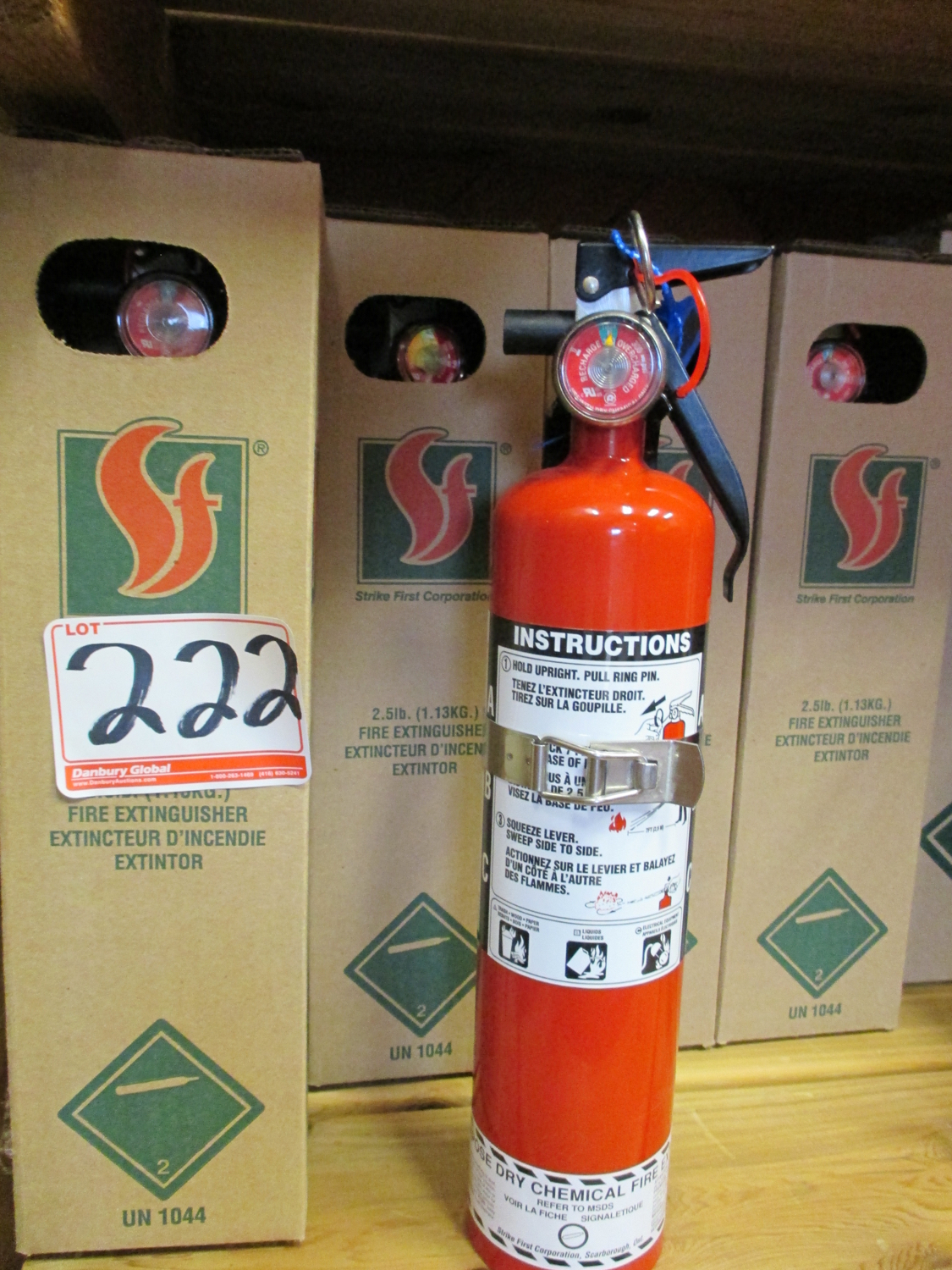 STRIKE FIRST 2.5LB NEW FIRE EXTINGUISHERS