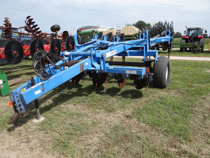 Lot: 748 -DMI Tiger Two Disk Ripper #55587, 7 Shank, 10" Laser Rip ...