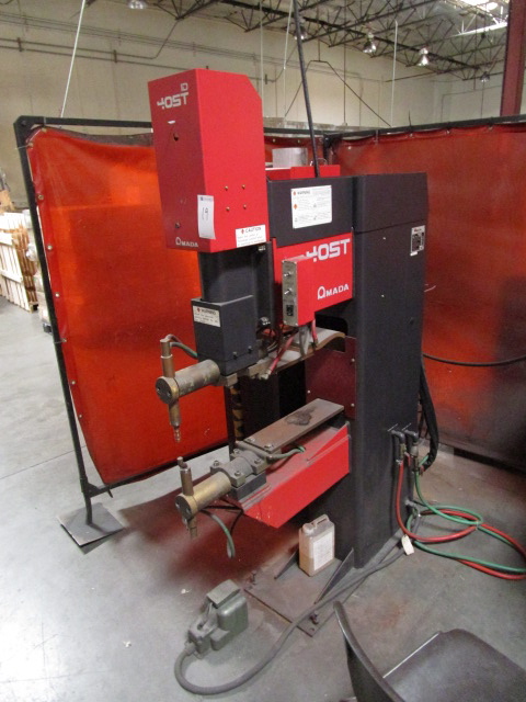 Amada Spot Welder, Model ID-40-ST, 460v, Serial Number 40800131, MFG ...
