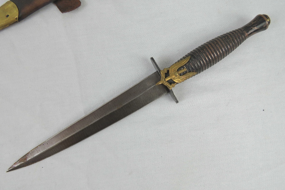 A British Military issue 3rd pattern Fairburn Sykes Commando dagger ...