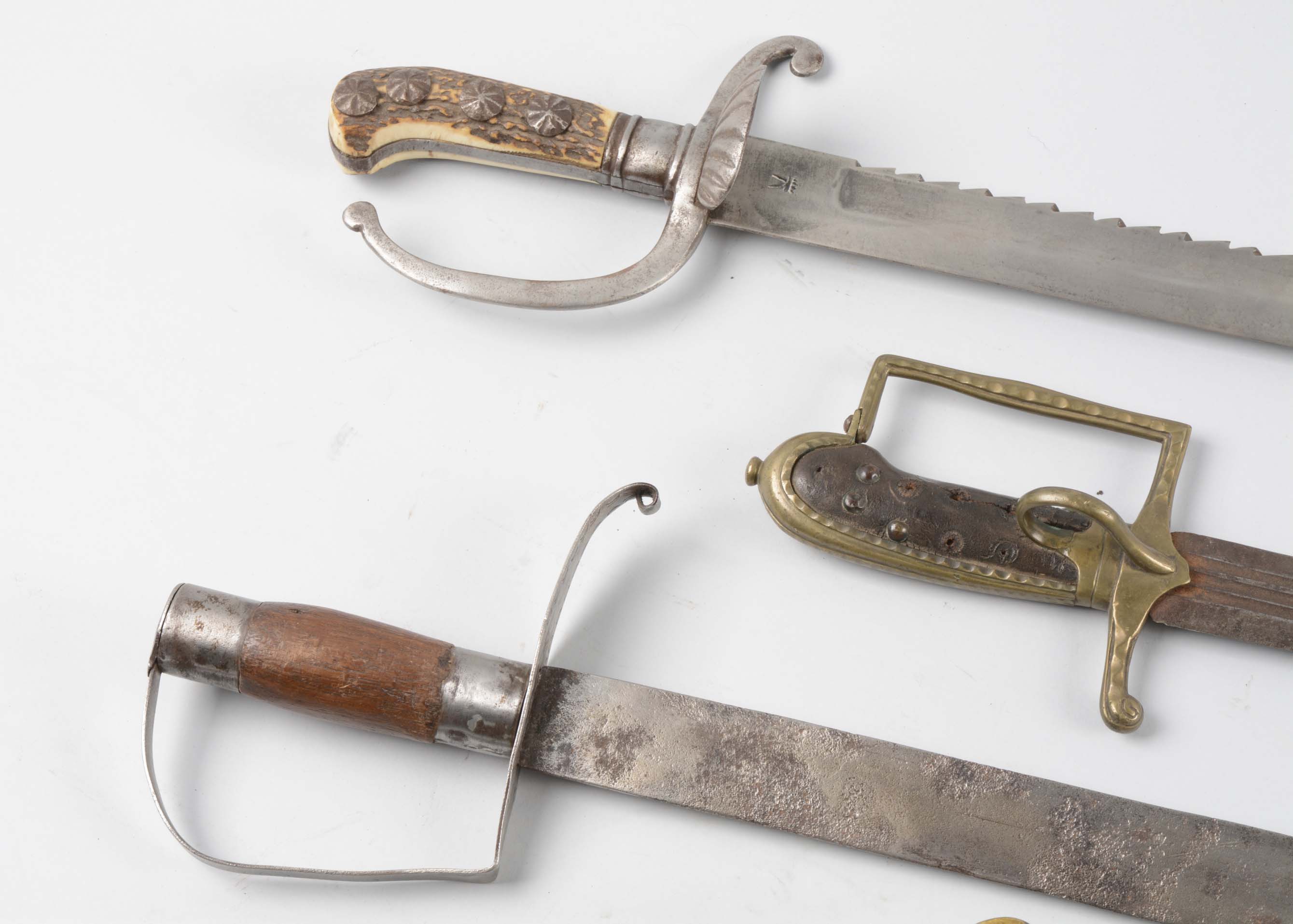 Includes a D-guard saber with 26" straight blade. Steel D-guard with ...