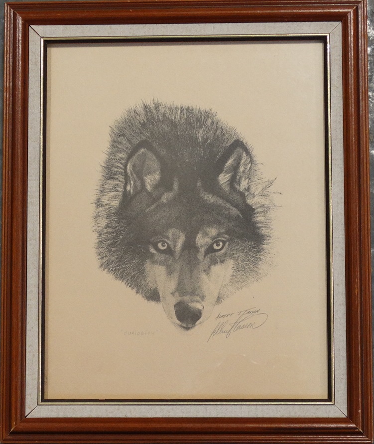 ALBERT J.CASSON - SIGNED PRINT CURIOSITY