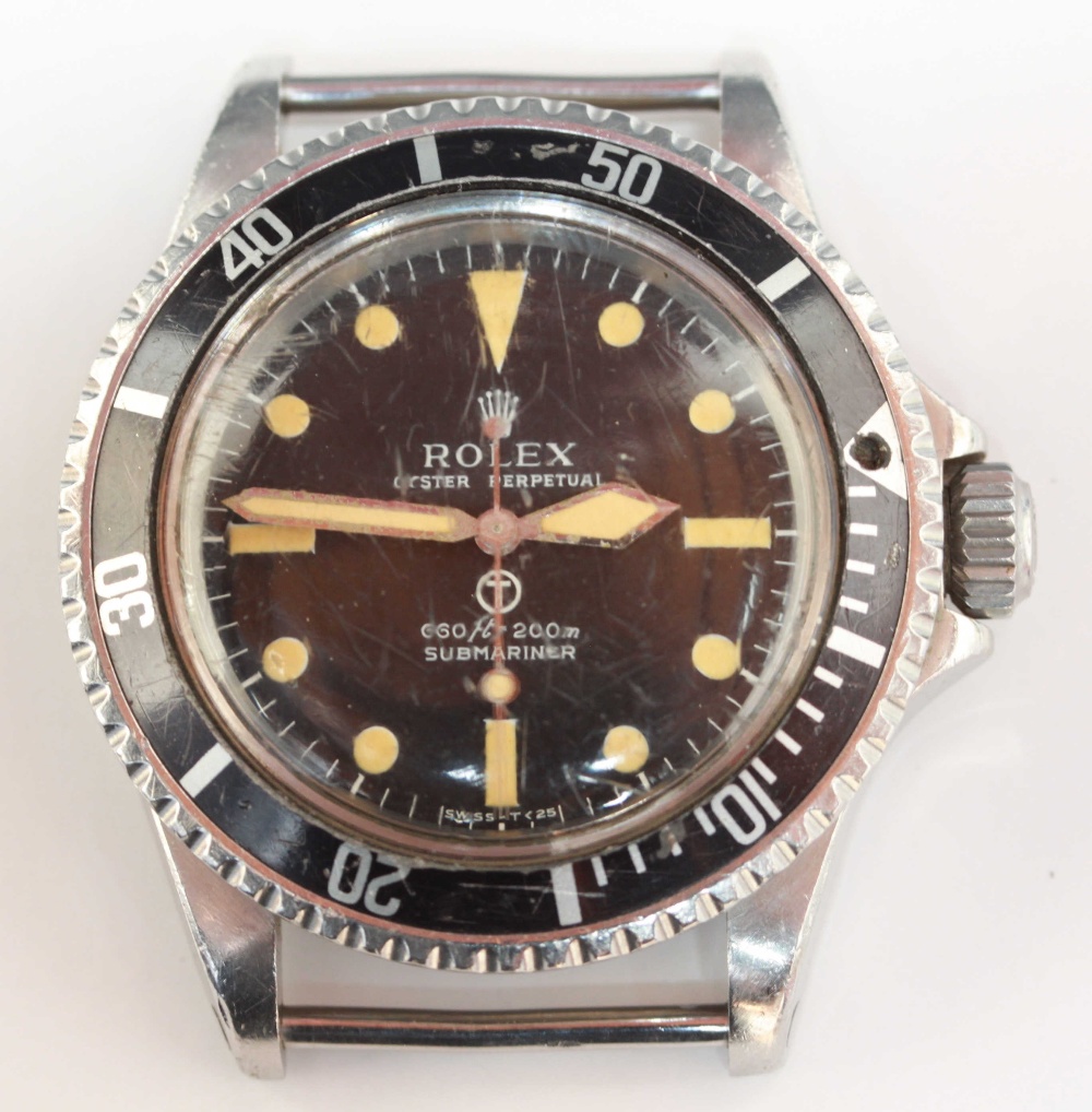 A Rare Rolex Stainless Steel Submariner, Royal Navy "SBS" Model 5513 / ...